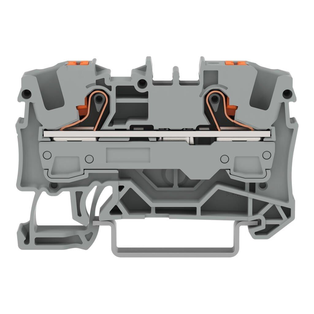 WAGO 2206-1201 TOPJOB S feedthrough terminal block with Push-buttons ...