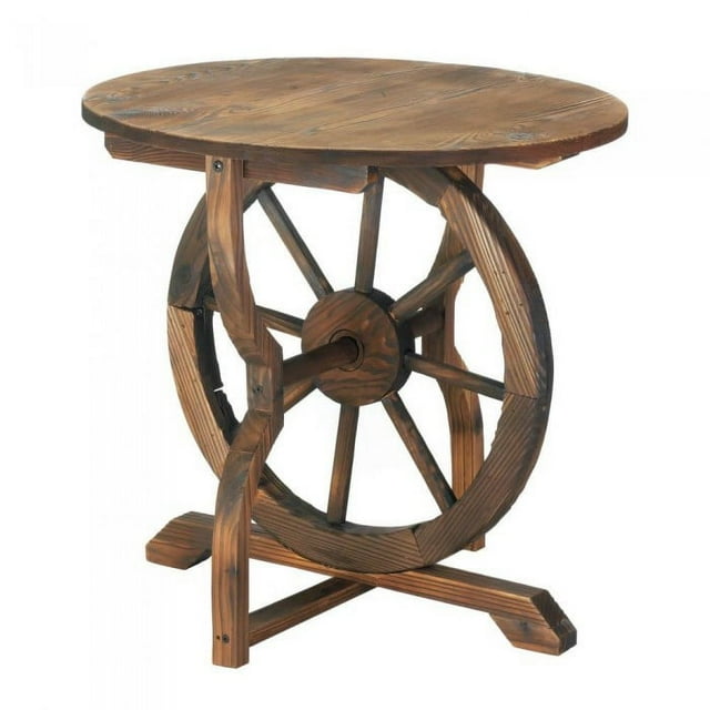 WAGON WHEEL TABLE - Walmart.com