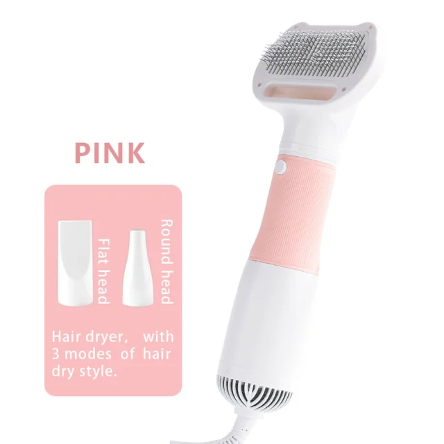 WAGXAA Powerful and Efficient 3-in-1 Pet Hair Grooming Tool: Hair Dryer ...
