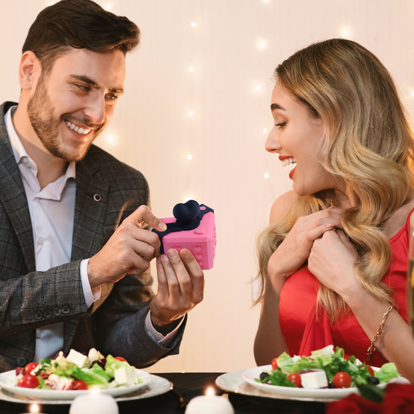 WAHIUHIUA Annoying Heart Shaped Gift Box With Screws Large Annoying ...