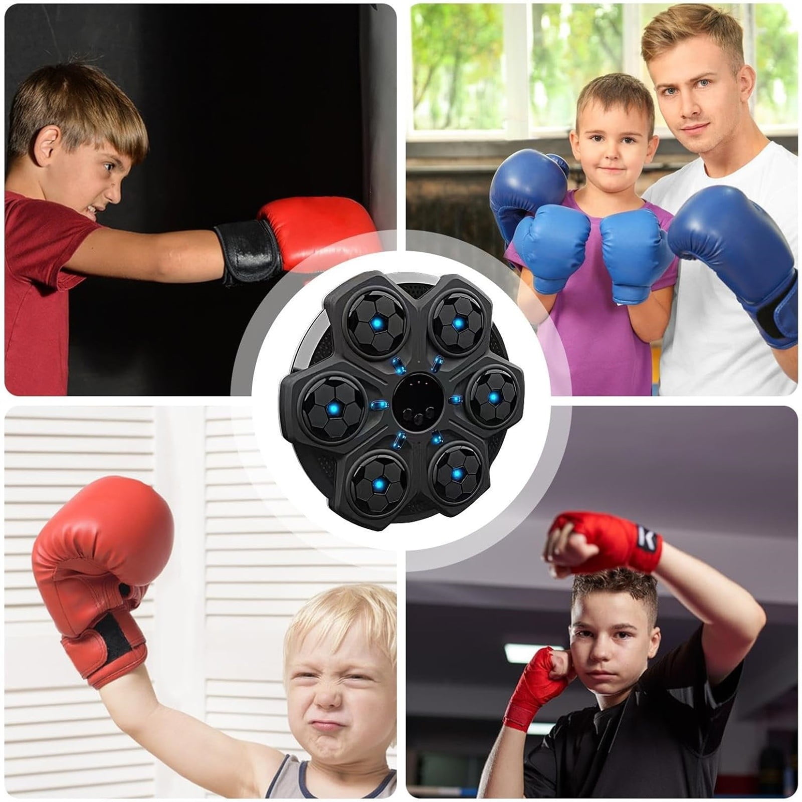 WAHIUHIUA Clearance Music Boxing Machine Wall Mount Boxing Machine ...