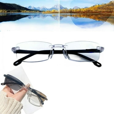 Sports Color-Changing Multi-Focal Reading Glasses, Color-Changing Anti ...