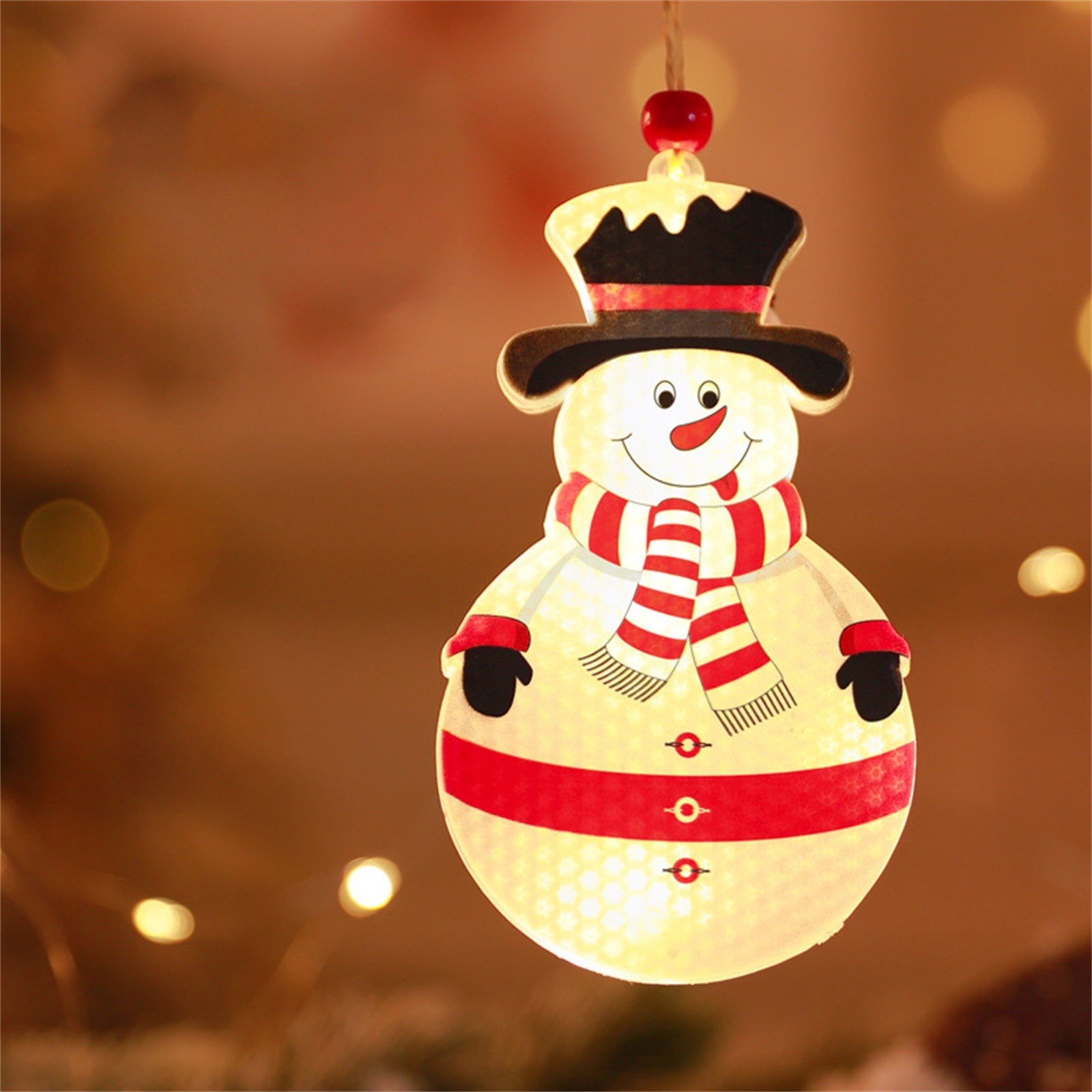 WAHIUHIUA LED Window Displays With Small Colored Lights And Christmas ...