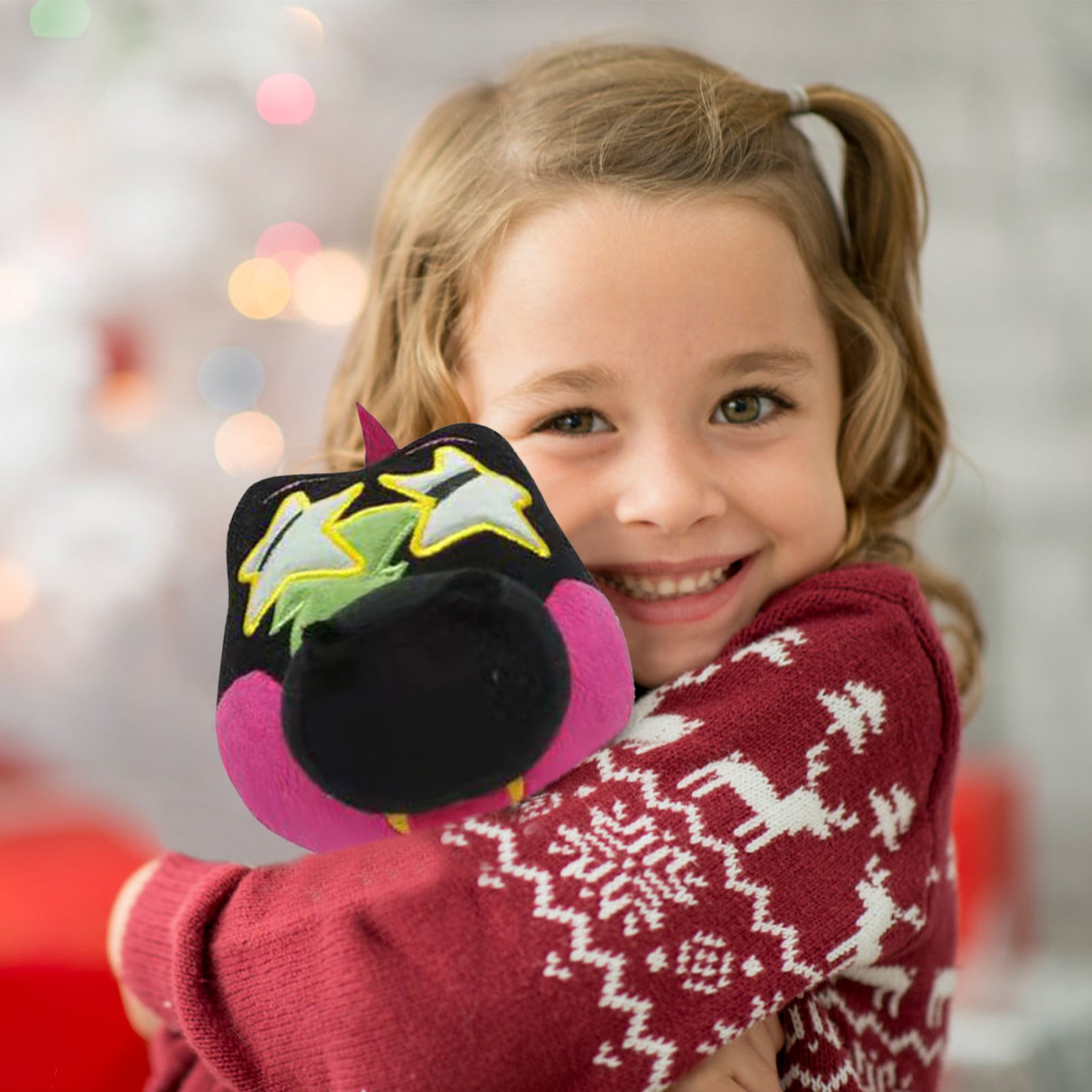 WAHIUHIUA Toys Clearance Glow In The Dark Plush Stuffed Animals Black ...
