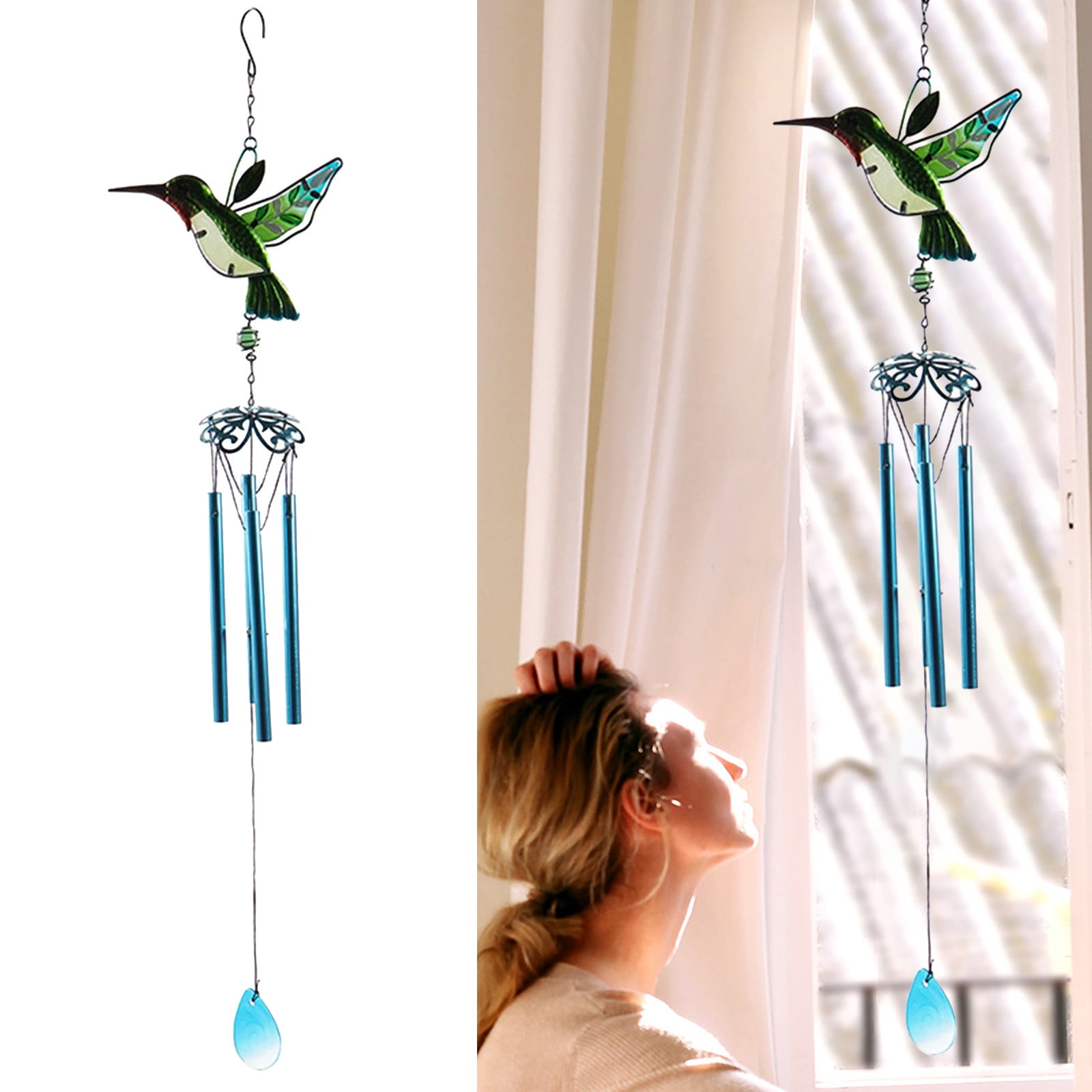 WAHIUHIUA WAHIUHIUA Wind Chimes Clearance 2021 Wind Chimes Aluminum ...
