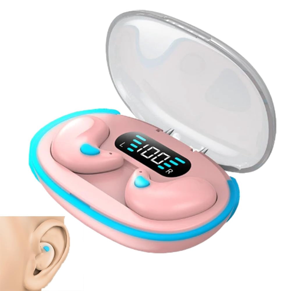 WAILIQIAO Bone Conduction Sleep Bluetooth Headset, Invisible Sleep ...