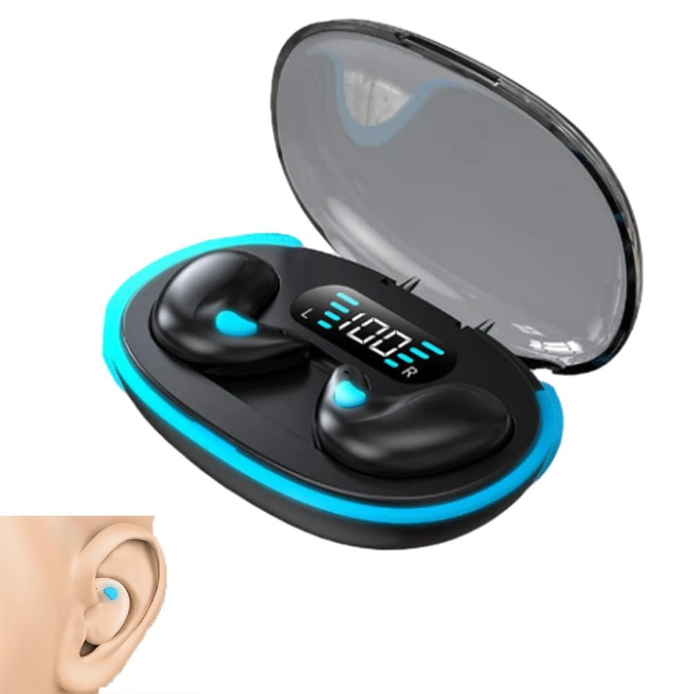 WAILIQIAO Bone Conduction Sleep Bluetooth Headset, Invisible Sleep ...