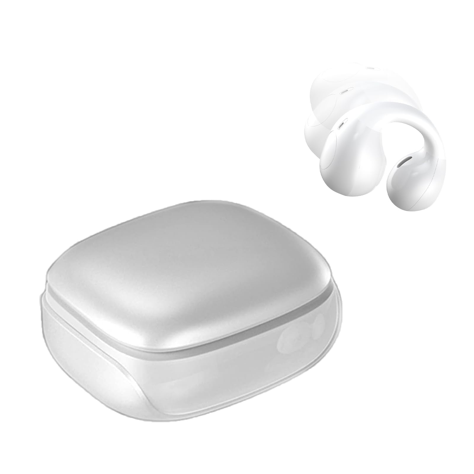 WAILIQIAO Ear Clip Earbuds Clip On Wireless Ear Clip Headphones ...