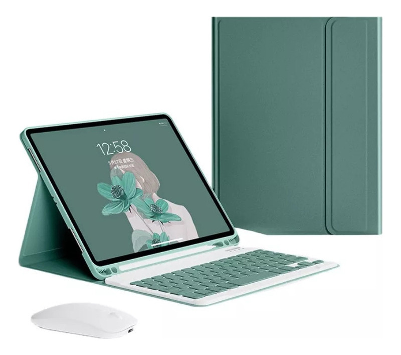 WAILIQIAO Keyboard and Mouse Case Compatible with iPad Pro 13-inch M4 ...