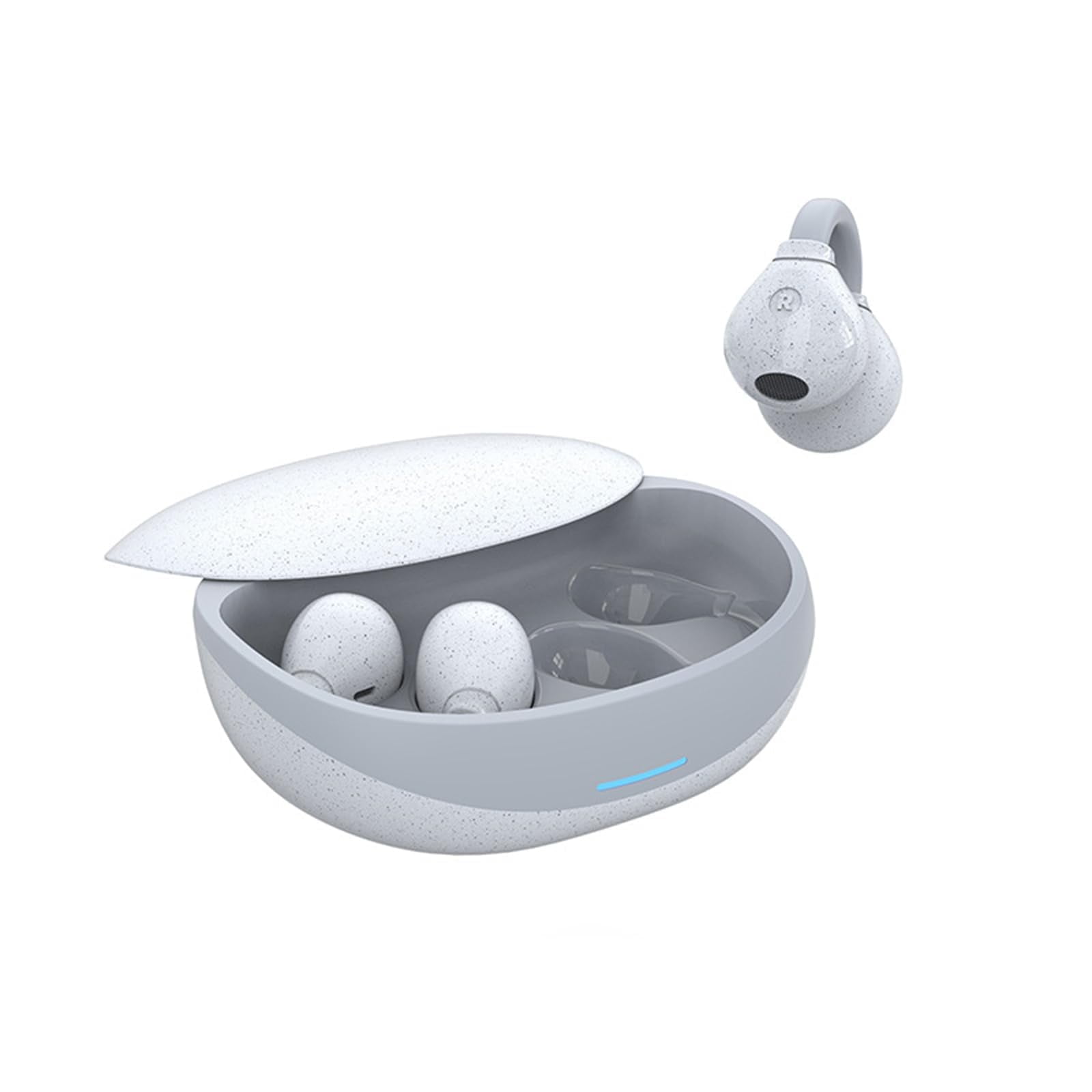 WAILIQIAO Open Ear Clip on Earbuds Wireless Bluetooth Open Ear Buds ...