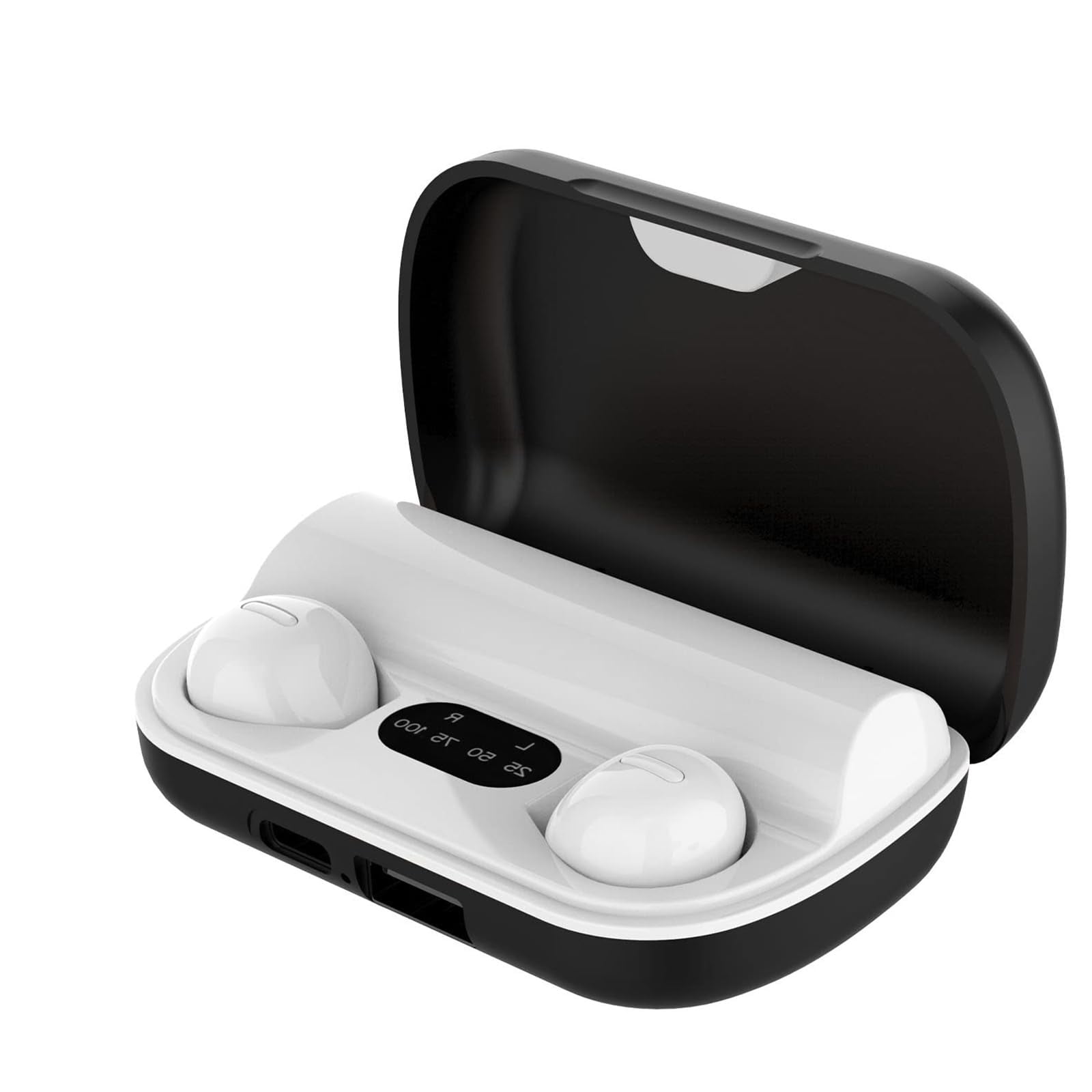 WAILIQIAO Small Ears Invisible Mini Earbuds Wireless Bluetooth Low ...