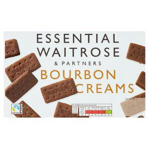 Waitrose Essential Bourbon Creams Biscuits 400g - Walmart.com