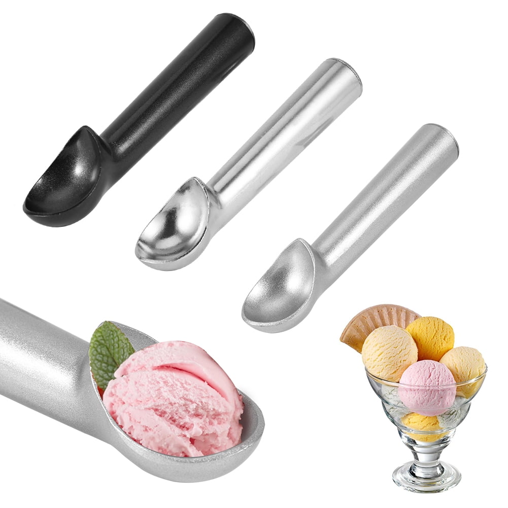 WALFRONT Portable Metal Non-stick Anti-freeze Ice Cream Scoop Spoon ...
