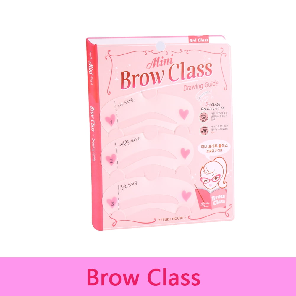 WALFRONT Eyebrow Drawing Guide,3pcs Set Magic Eye Brow Class Drawing ...