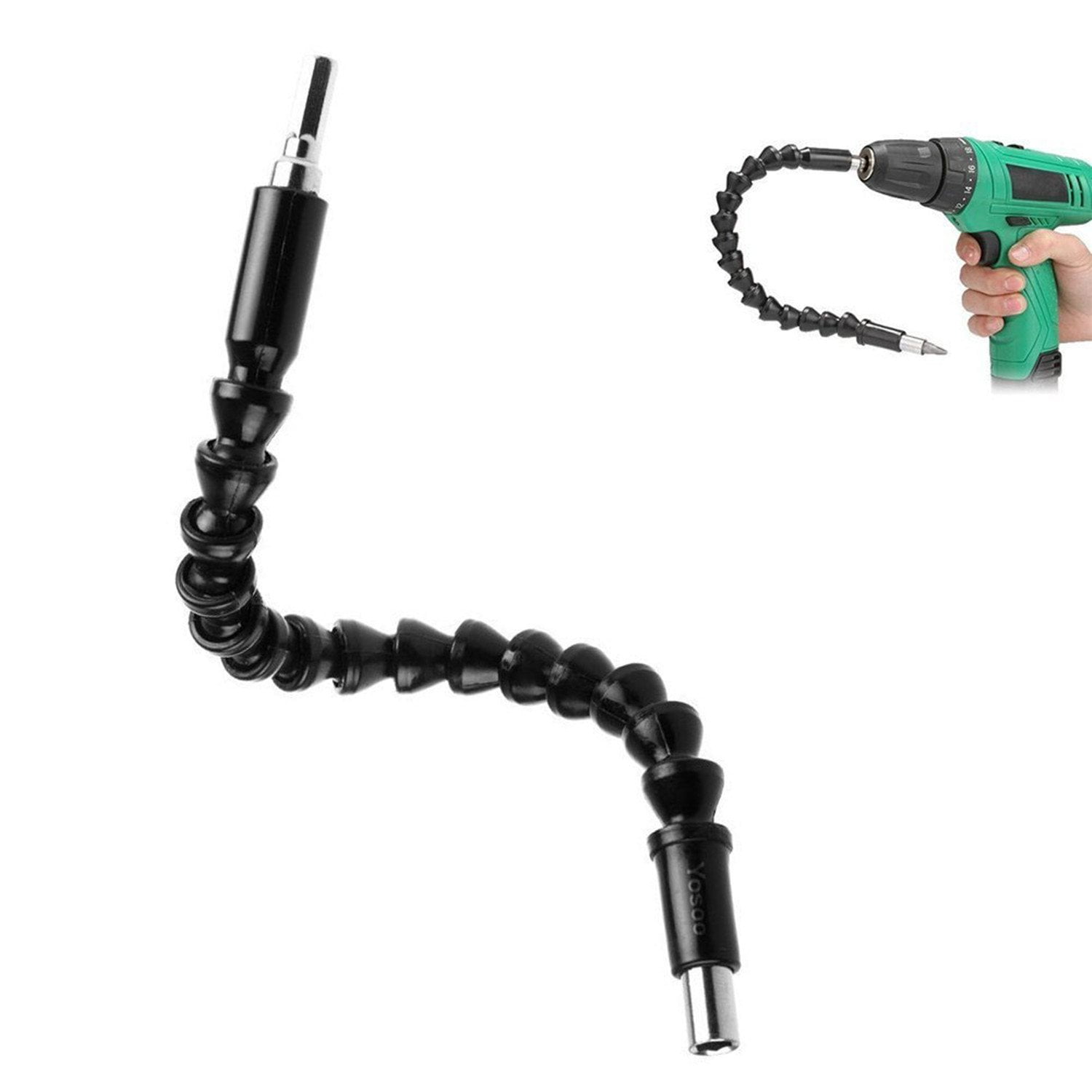 WALFRONT Flexible Extension Screwdriver,11.6inch Extention Screwdriver ...