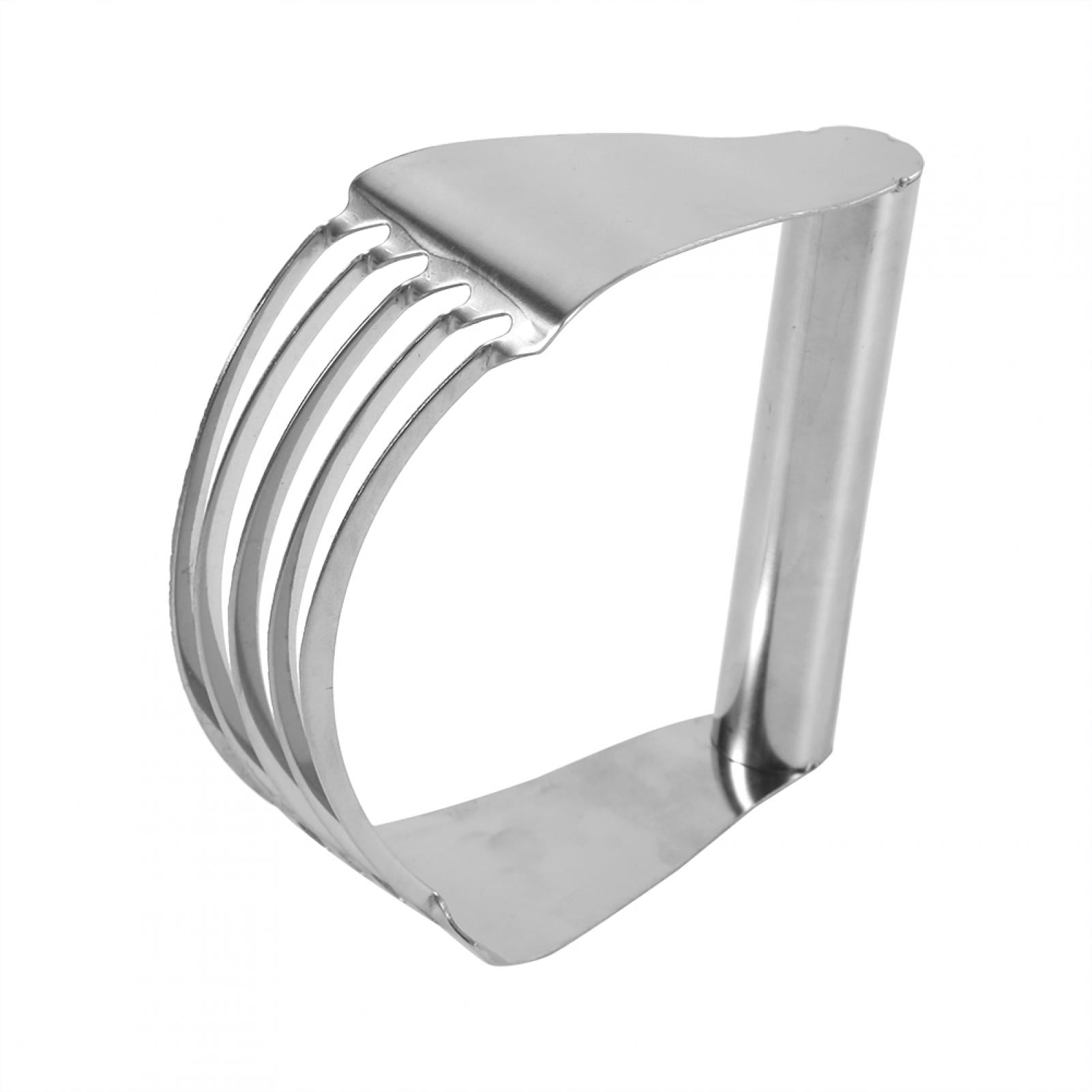 WALFRONT New Kitchen Craft Stainless Steel Pastry Dough Cutter Blender ...