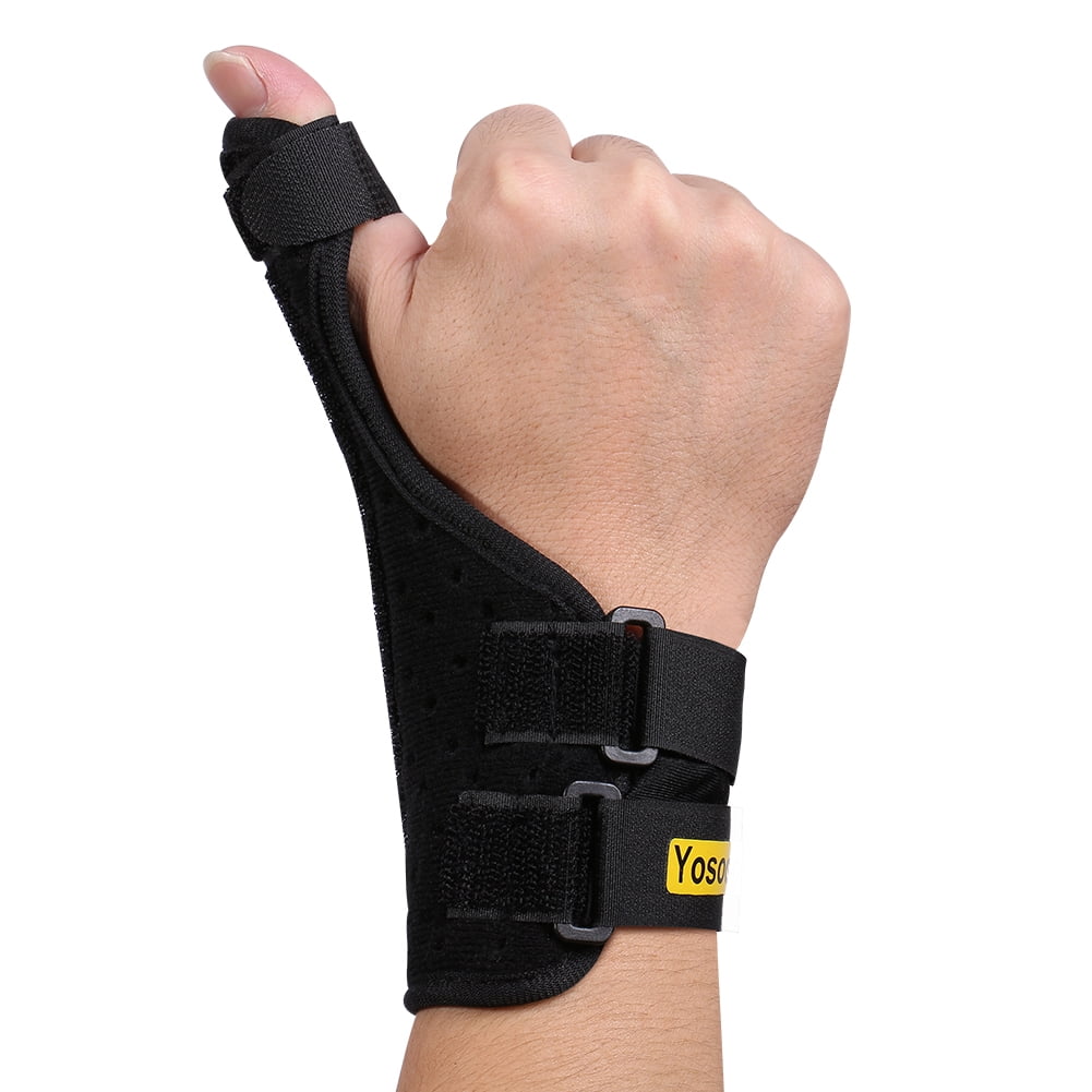 WALFRONT Thumb Splint, 1PC Adult Left / Right Hand Wrist Support Brace ...