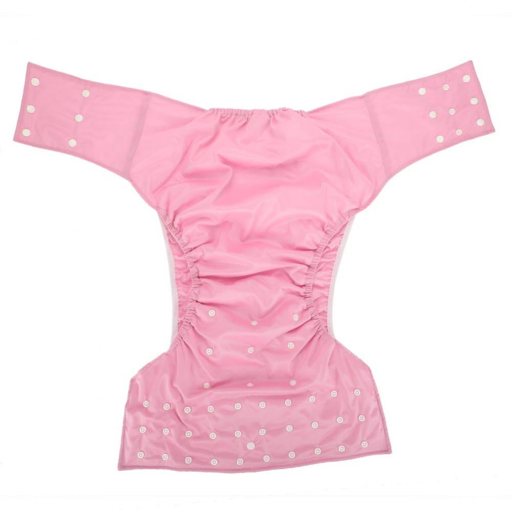 WALFRONT Washable Adjustable Adult Pocket Nappy with Waterproof Soft ...