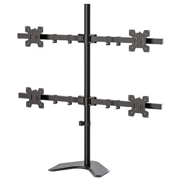 WALI Single Monitor Desk Mount Fits Screen up to 27 inch, Adjustable ...