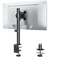 WALI Single Monitor Desk Mount Fits Screen up to 27 inch, Adjustable ...