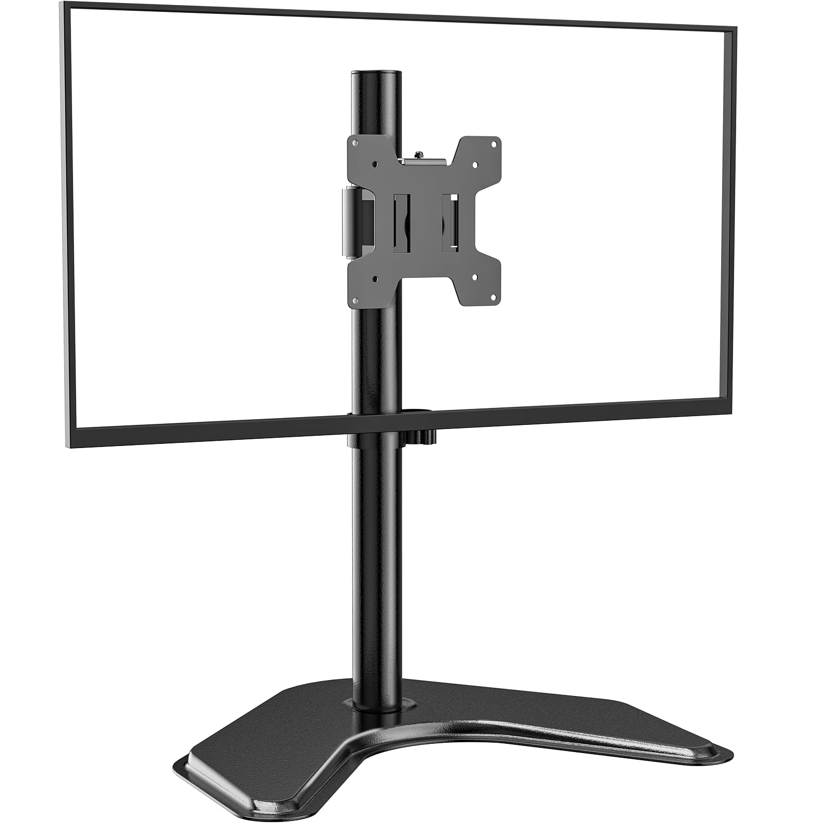 WALI Single Computer Base Monitor Stand, Free Standing Desk Mount ...