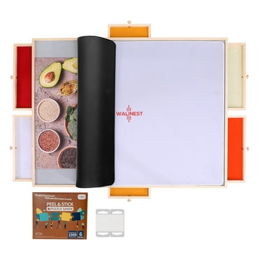 Educa 33,600 Piece Wild Life Puzzle with Wheeled Wooden Carry Case ...