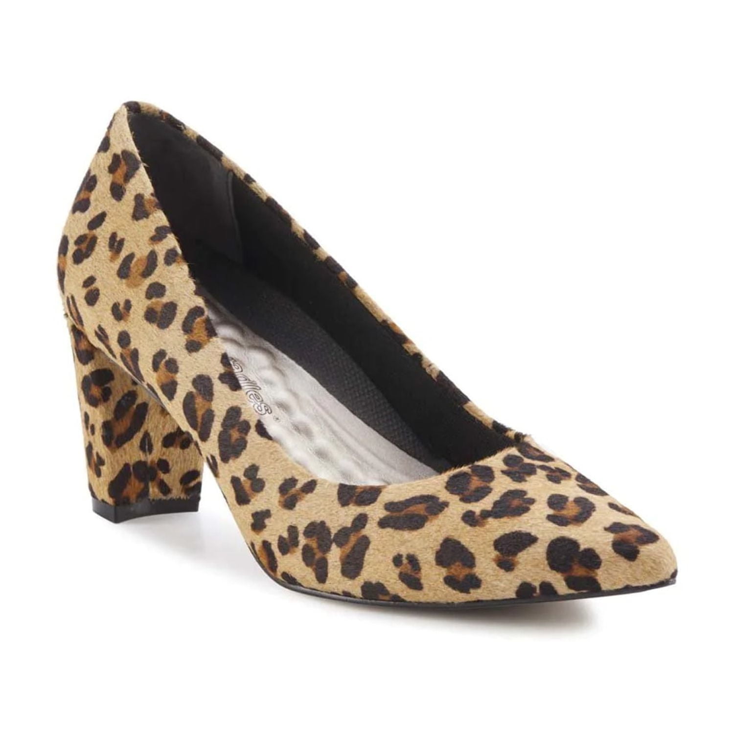 Walking Cradles Wc Samantha Women Pump Shoe In Leopard Calf Hair ...