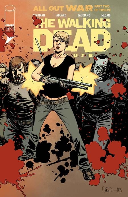 WALKING DEAD DELUXE #116 CVR B CHARLIE ADLARD & DAVE MCCAIG VAR (MR ...