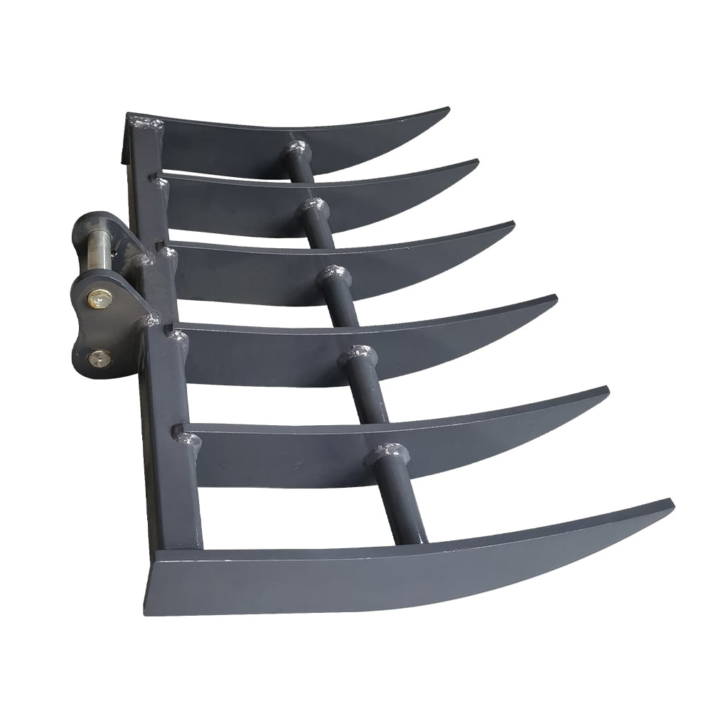 WALLEMAC WRK30-CAT-1 Pin-on Rake Attachment With Pins For CAT 300.9 ...