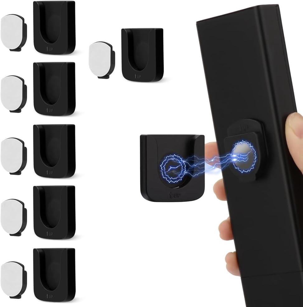 WALLFID Magnetic Remote Control Holder Wall Mount, Innovative Slot ...