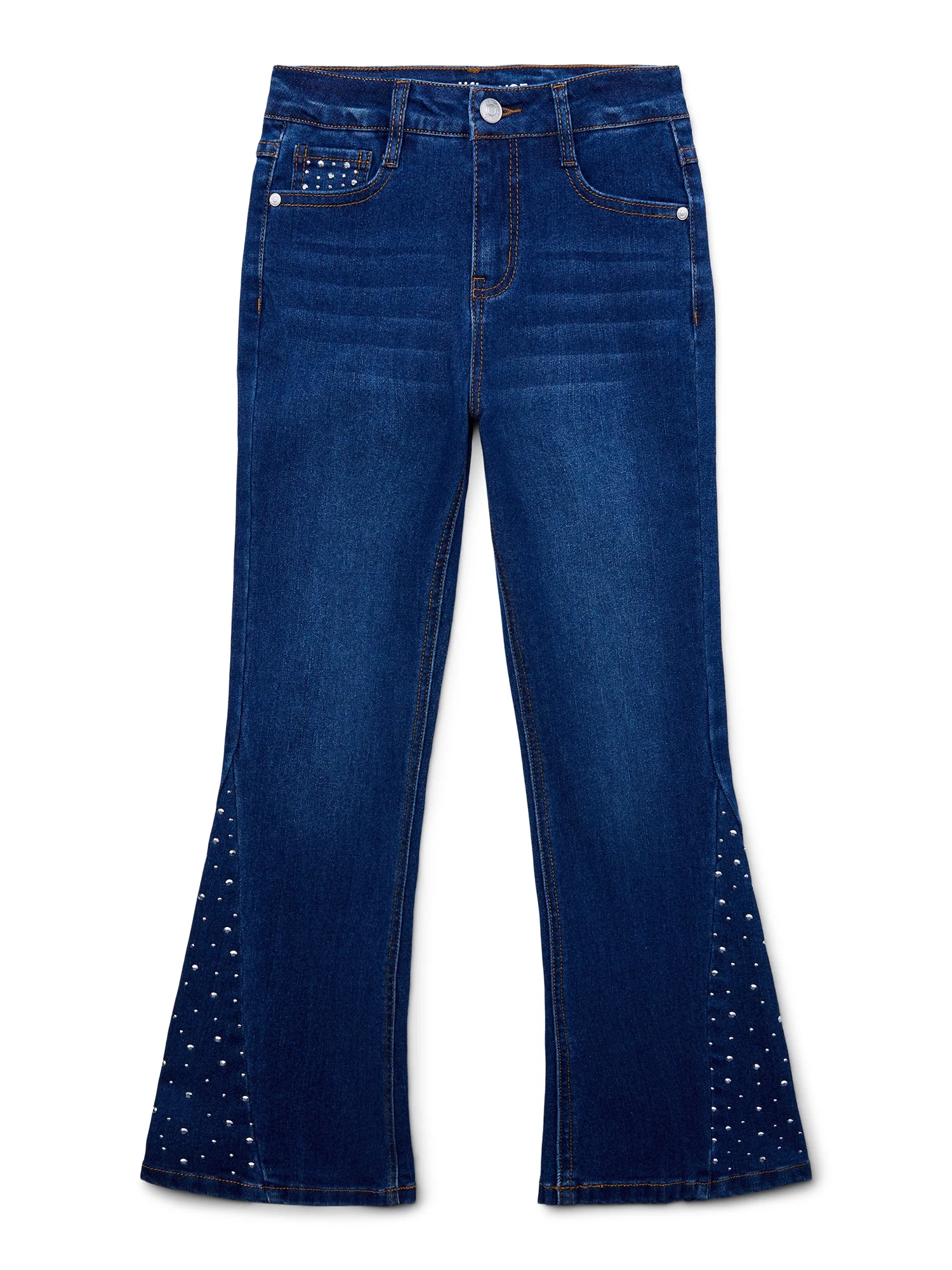 Wallflower Girls Flare Leg Jeans, Sizes 7-16 - Walmart.com