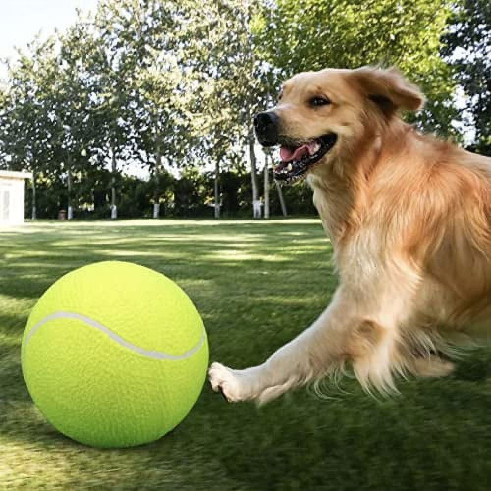 WALOO Pets Jumbo 9.5" Oversized Tennis Ball Dogs Giant Tennis Ball ...