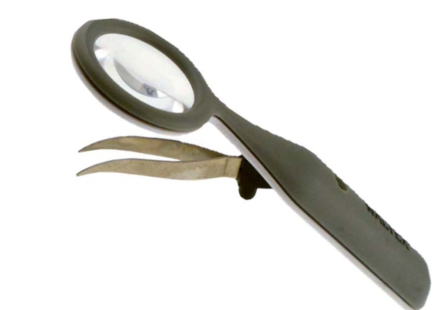 WALTEX 6x Magnifier with Folding Tweezers | 1" Lens & Retractable ...