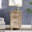 Bush Furniture Key West Nightstand, Pure White & Shiplap Gray - Walmart.com