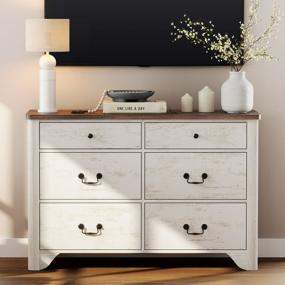 WAMPAT Mid Century Modern TV Stand for For Tvs Up To 55", Wood ...