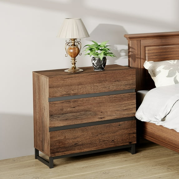 WAMPAT Modern TV Stand for TVs up to 40 inch, Entertainment Center TV ...