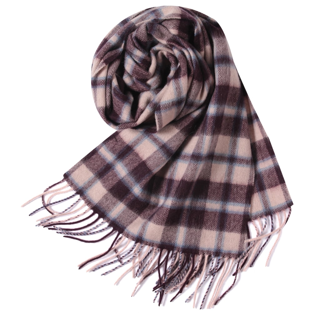 WAMSOFT Wool Plaid Winter Scarf ,Fashion Tartan Scarf for Men Women Scarves - Walmart.com