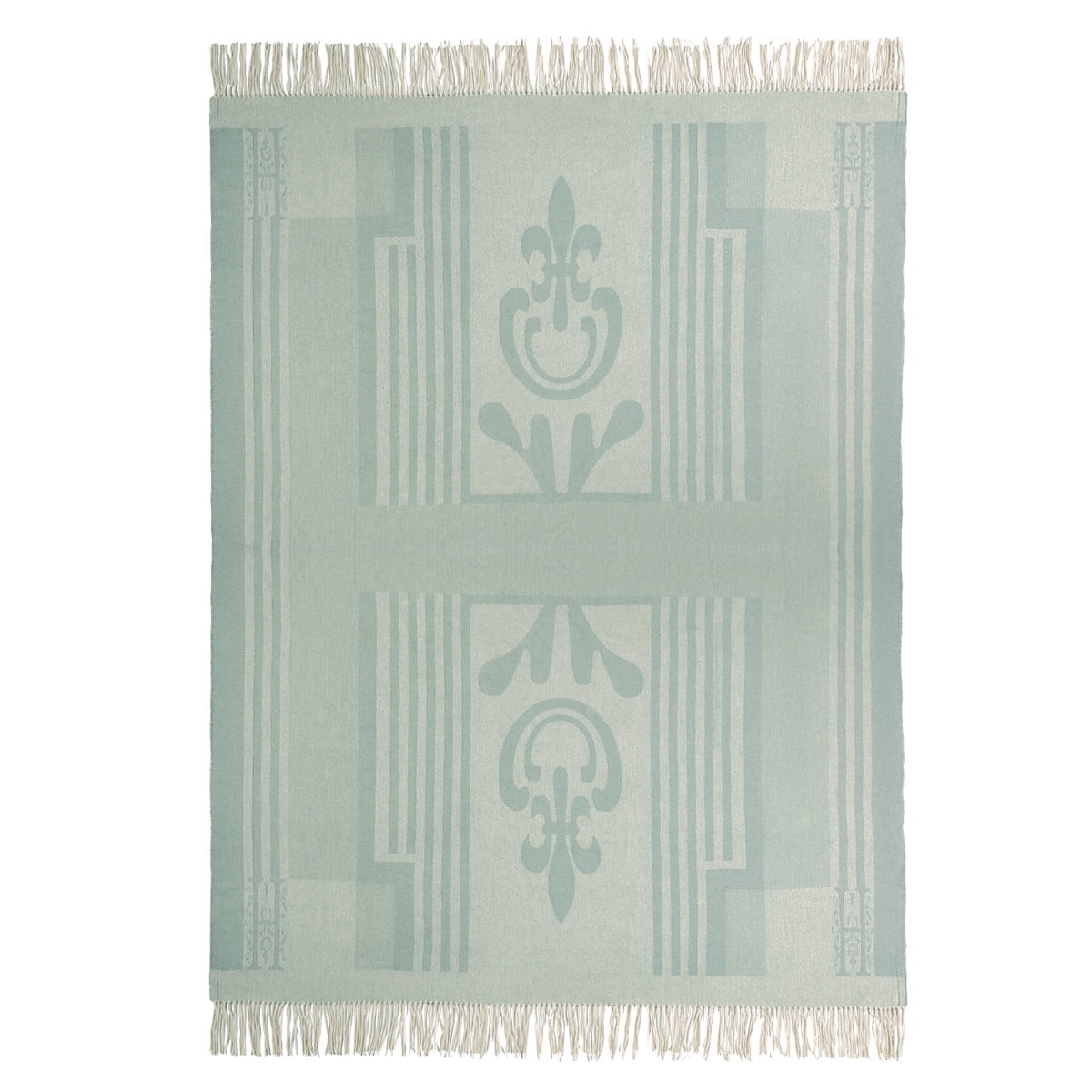 WAMSOFT Pure Wool Throw Blanket Knee Rug Warm Soft 83" x 55"for Couch Bed Camping throws ...