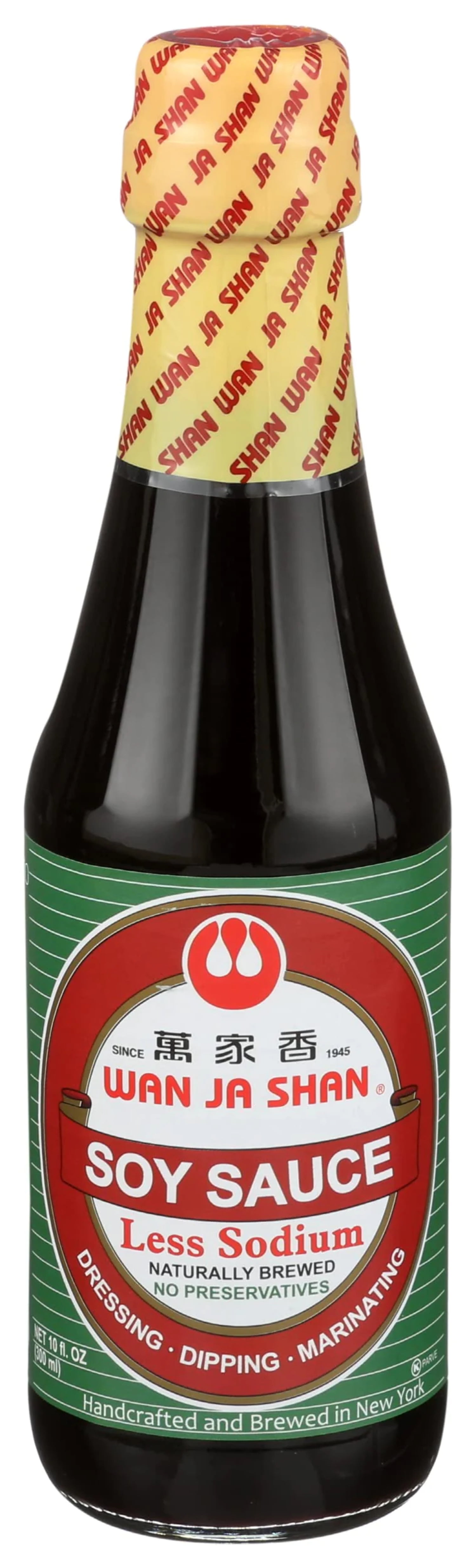 WAN JA SHAN Sauce Soy Light Sodium, 16.9 fl oz (1 bottle) - Walmart.com