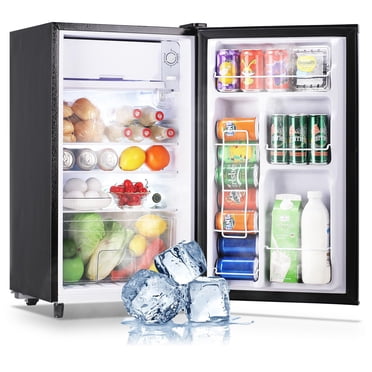 Arctic King Compact 3.2 Cu ft Two Door Mini Fridge with Freezer ...