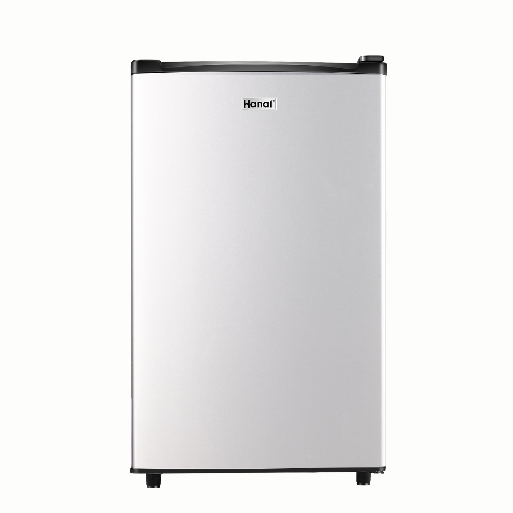 WANAI Compact 3.2 Cu ft Single Door Mini Fridge, Silvery Estar for Dorm ...