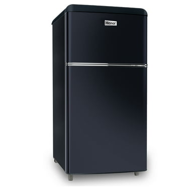 3.5 Cu ft Two Door Mini Fridge with Freezer,Apartment Size Refrigerator ...