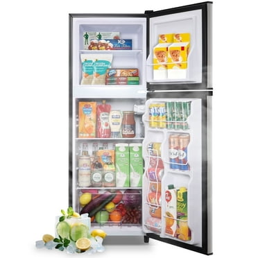 WANAI 4.5 Cu.ft Large Size Mini Fridge with Adjustable Thermostat ...