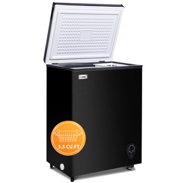 Arctic King 7 Cu ft Chest Freezer, Black, Model# ARC070S0ARBB with Easy ...