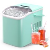 Costway Electric Countertop Portable Ice Maker Machine, 26Lbs/24H Self ...