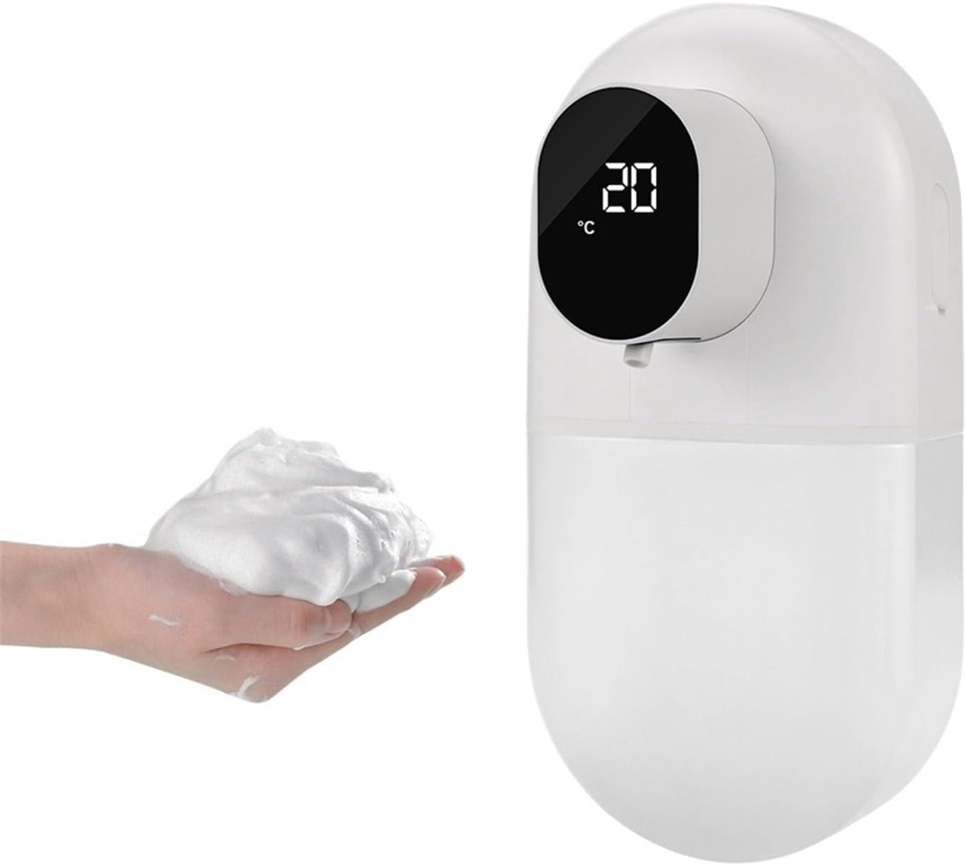WANALIT Automatic Foaming Soap Dispenser, Touchless Smart Sensor with ...
