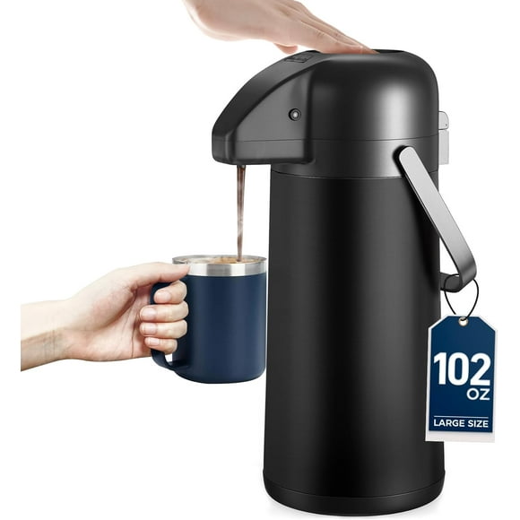 Coffee Pump Pot