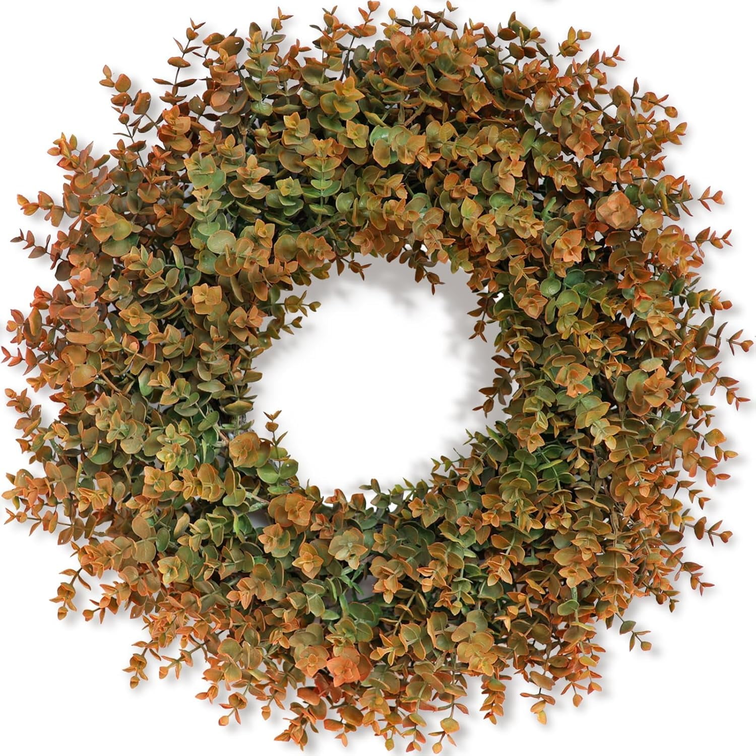 WANBIN 26 Inch Boxwood Wreath, Artificial Greenery, for Front Door, All Seasons - Walmart.com