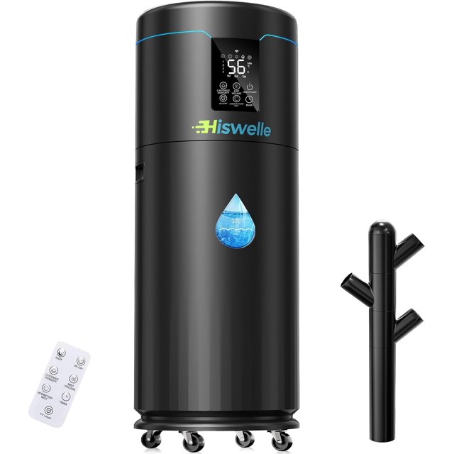 WANBIN 4.5 Gal Large Cool Mist Humidifier, Remote Control, 800mL/h ...