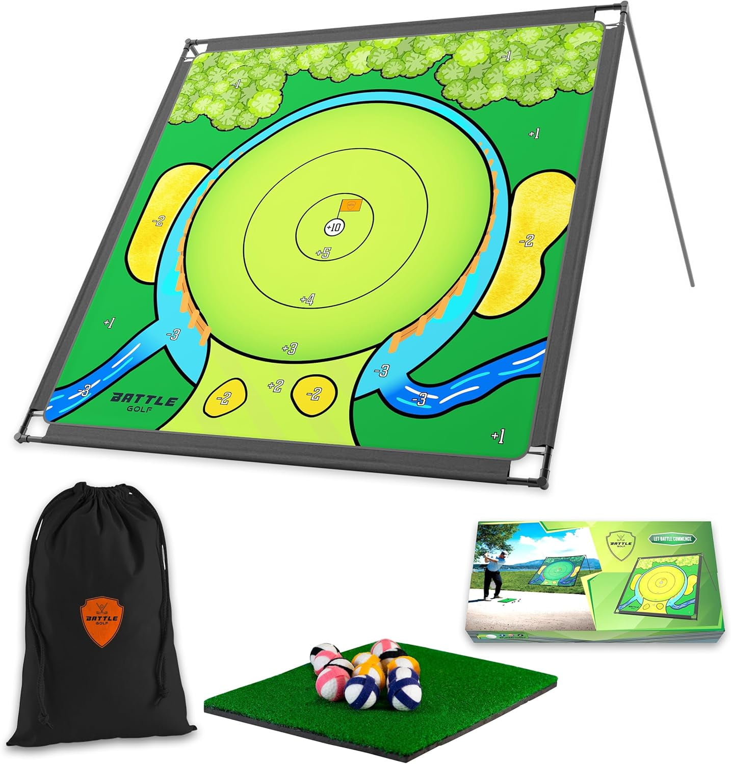 WANBIN Chipping Game, Portable Golf Game for Chipping Practice for Dads and Junior Golfers ...